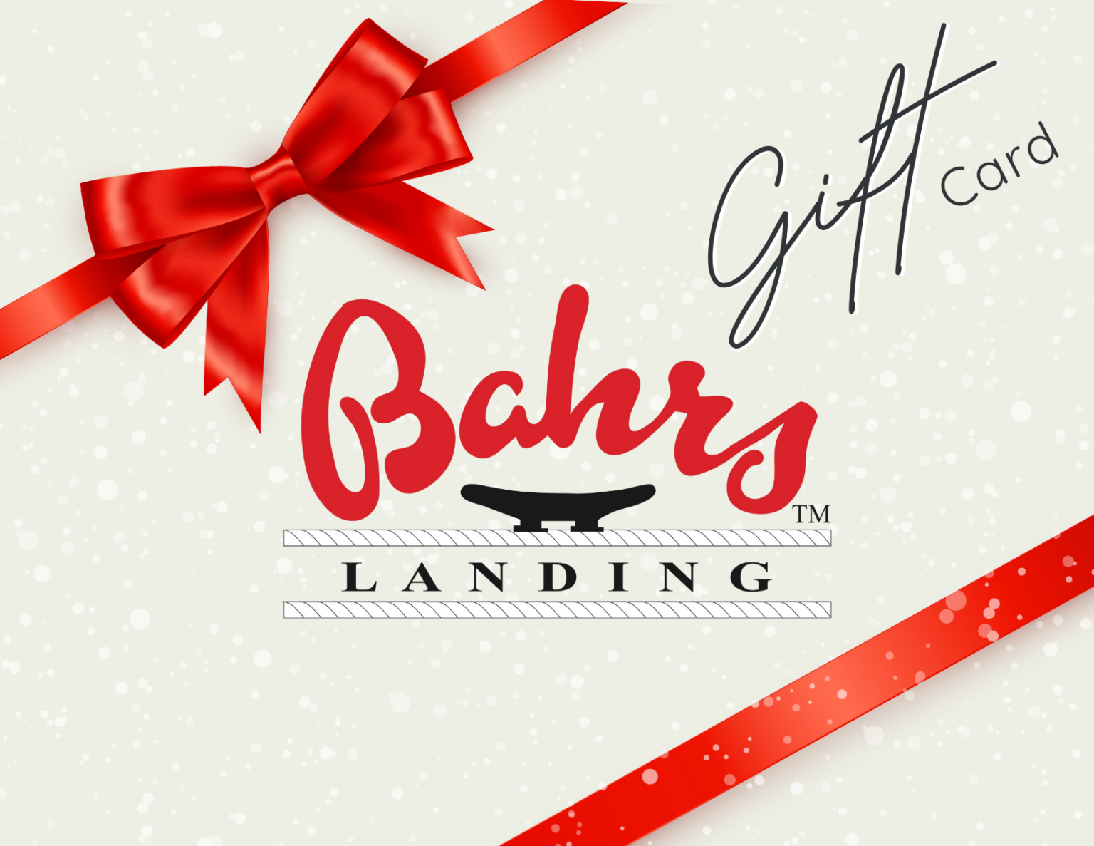 Gift Cards - Bahrs Landing